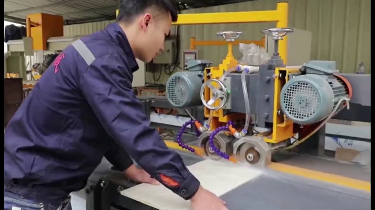 Manual Type CNC Ceramic Cutting Machine - YouTube