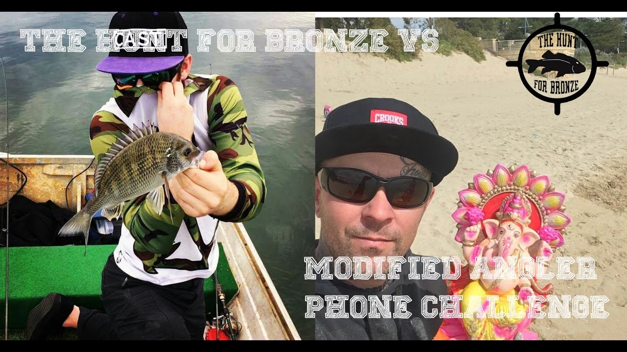 The Hunt For Bronze VS Modified Angler Phone Challenge - YouTube