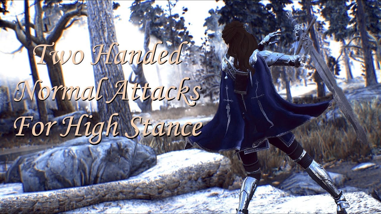 [Skyrim SE/LE] Leviathan Animations - Two-Handed Normal Attacks For ...