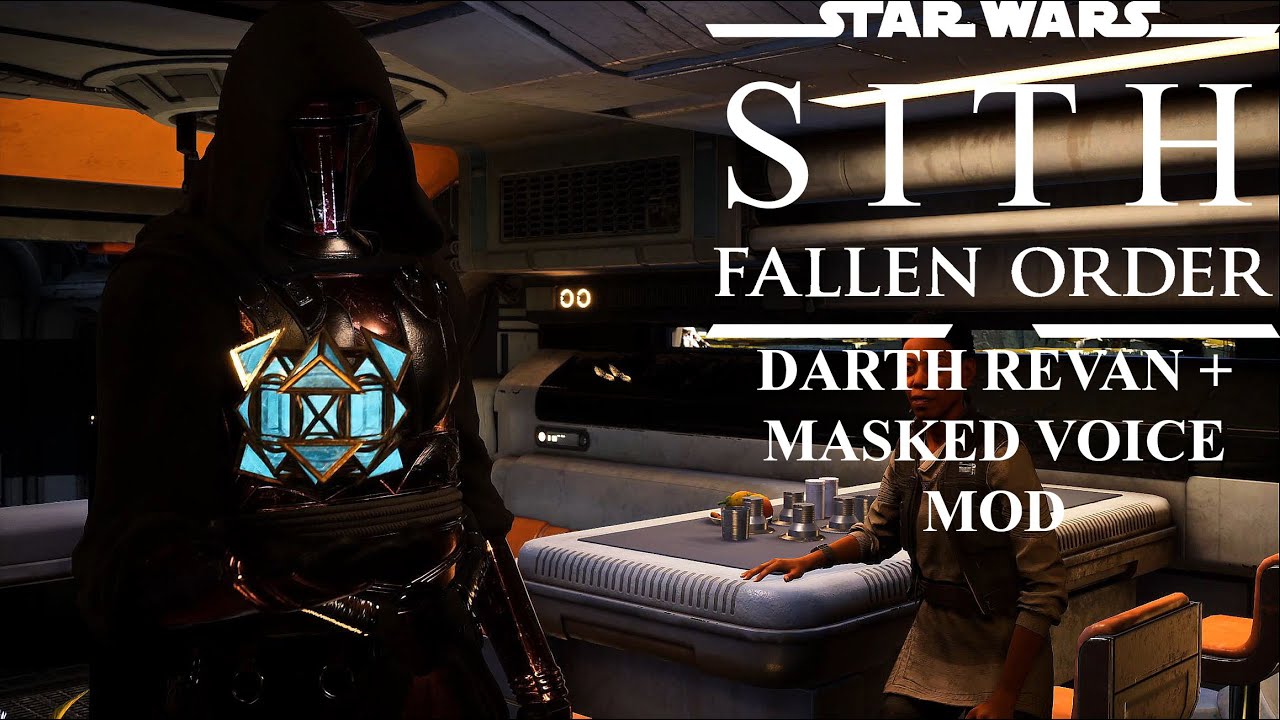 Sith Fallen Order | Darth Revan + Masked Voice + Reshade + more Mods ...