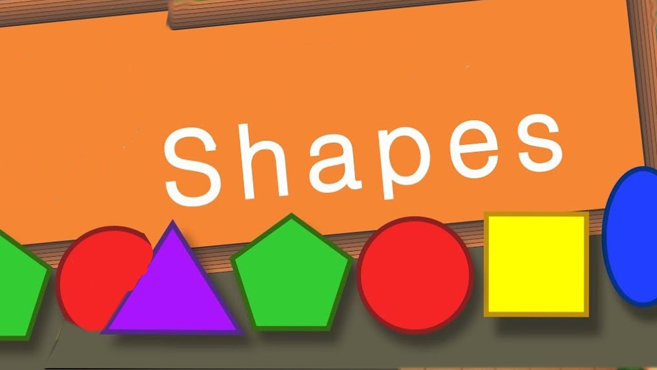 BASIC SHAPES FOR KIDS | BABIES WORD | Kids, Toddler Videos |NURSERY ...