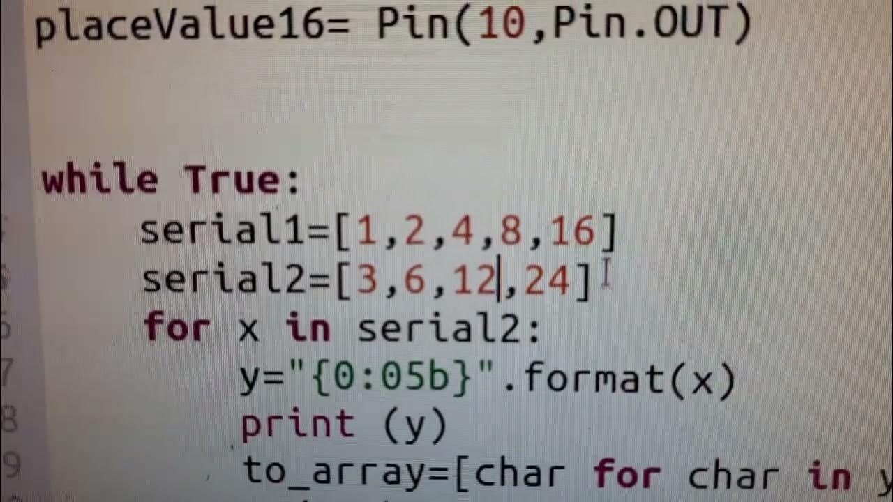 raspberry Pi lesson 4 home work - YouTube