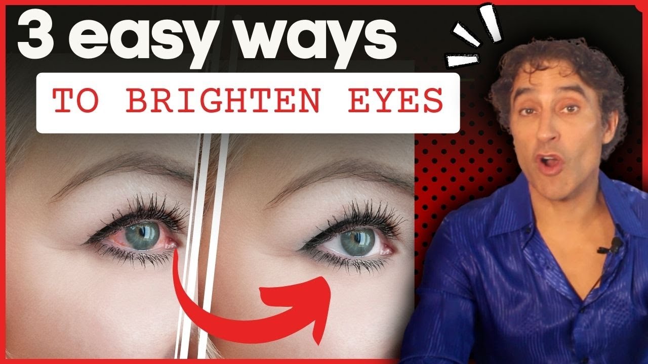3 EASY INEXPENSIVE Ways for BRIGHTER EYES - YouTube