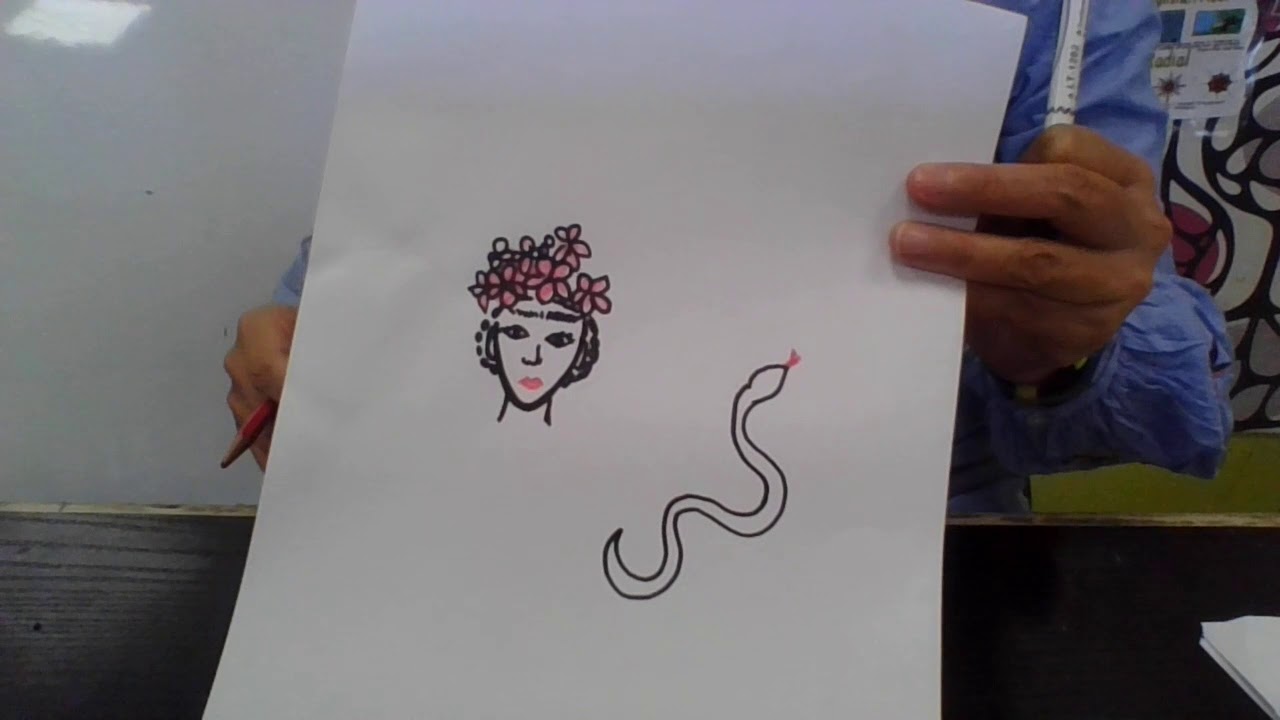 Drawing things that represent you - YouTube