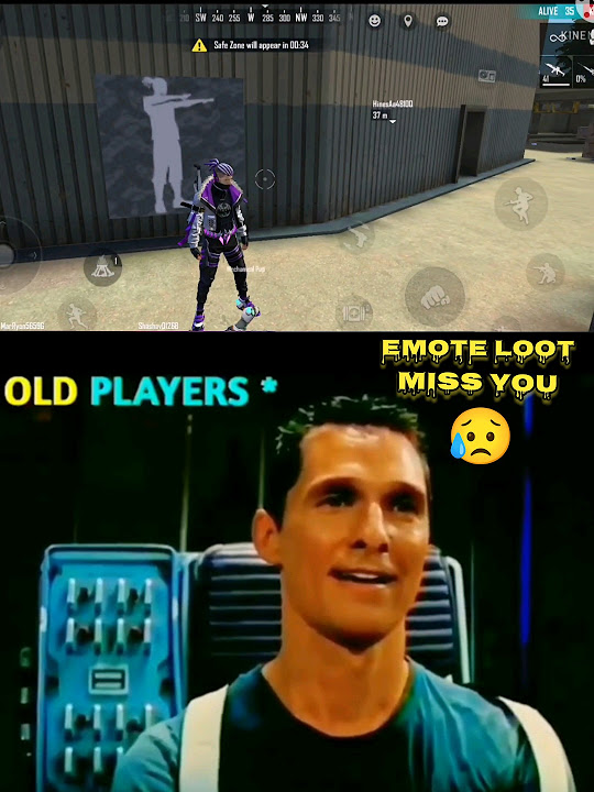 Free Fire In Old Din Emote Lut Miss You 2020 Free Fire New Trending