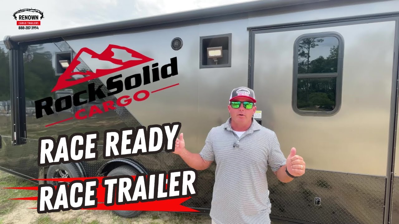 8.5x22TA Race-Ready Trailer at Rock Solid with Garrett | Renown Cargo ...
