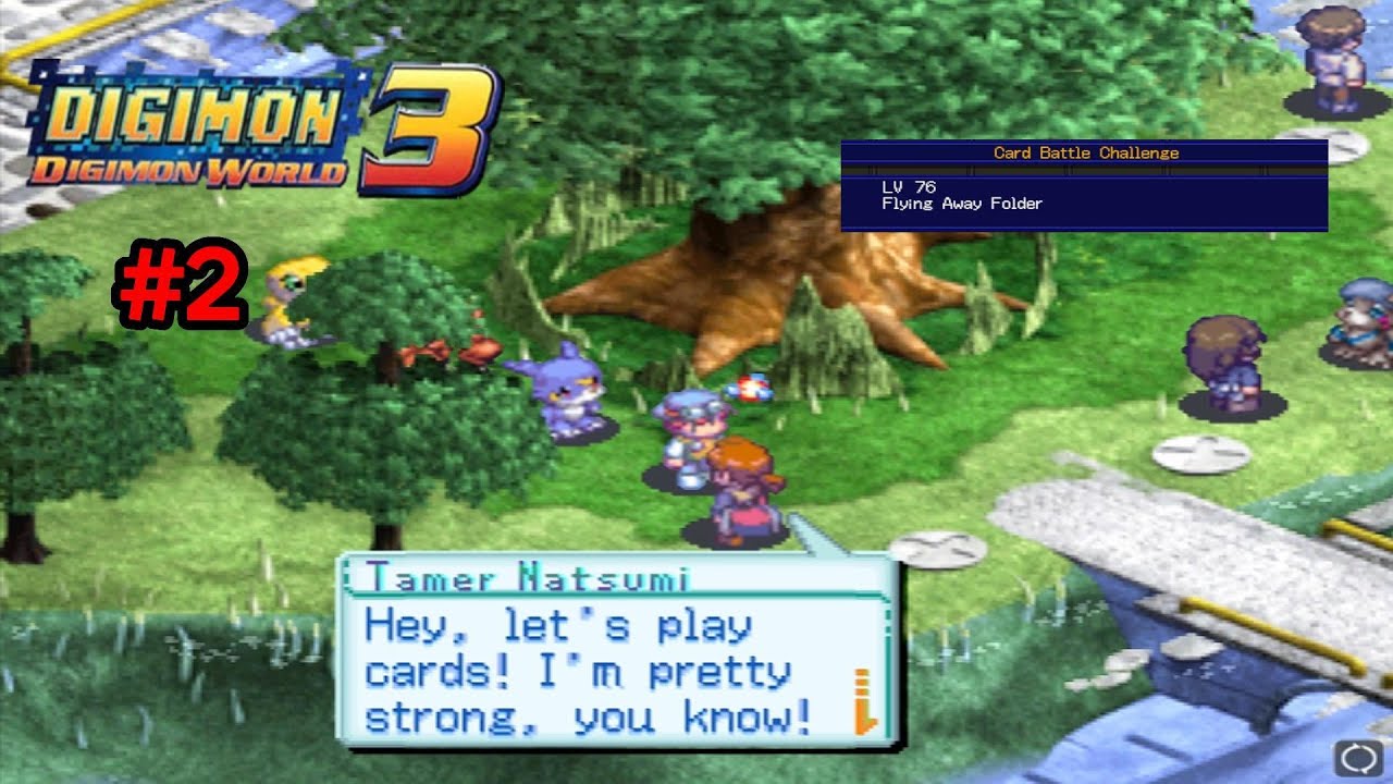 Digimon World 3 Card Battle Amaterasu City #2 (After Galacticmon) - YouTube