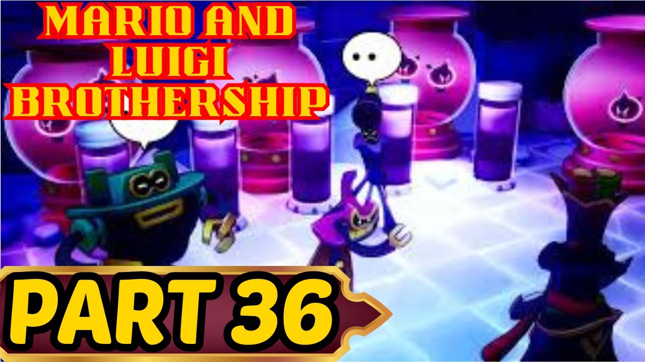 Mario and Luigi Brothership Part 36 Boss Pipegunk - YouTube