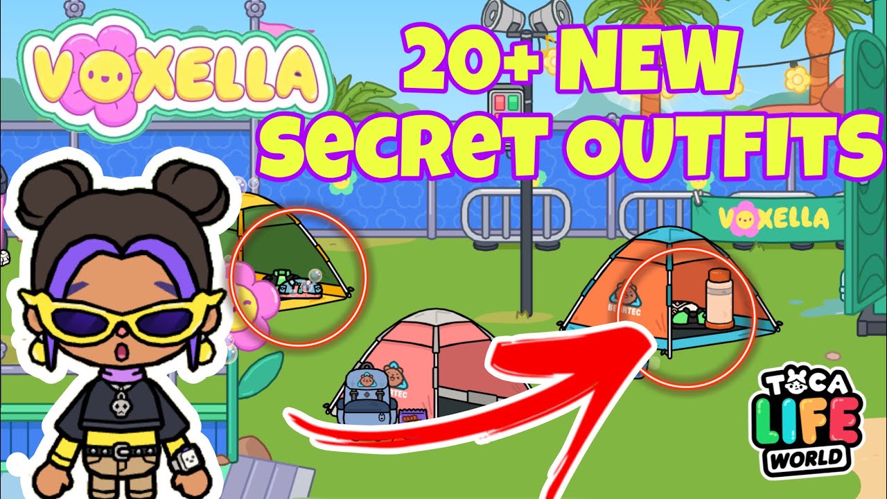 Voxella Outfits! Vozella Festival | Toca Life - YouTube