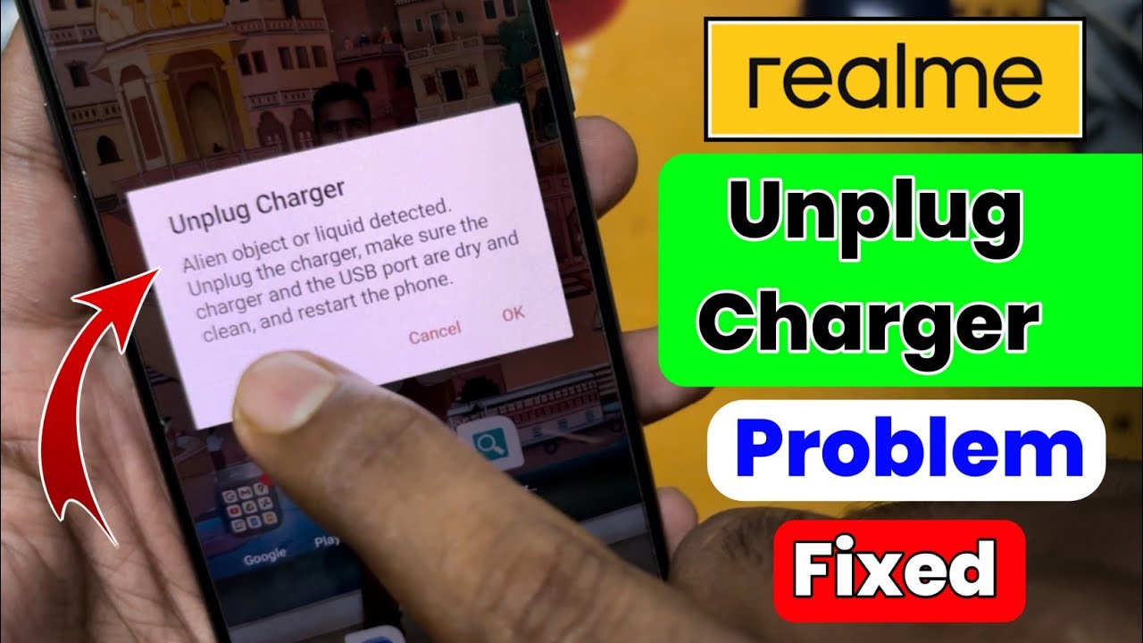 How To Fix Unplug Charger Problem Realme & Oppo | Unplug Charger alien ...