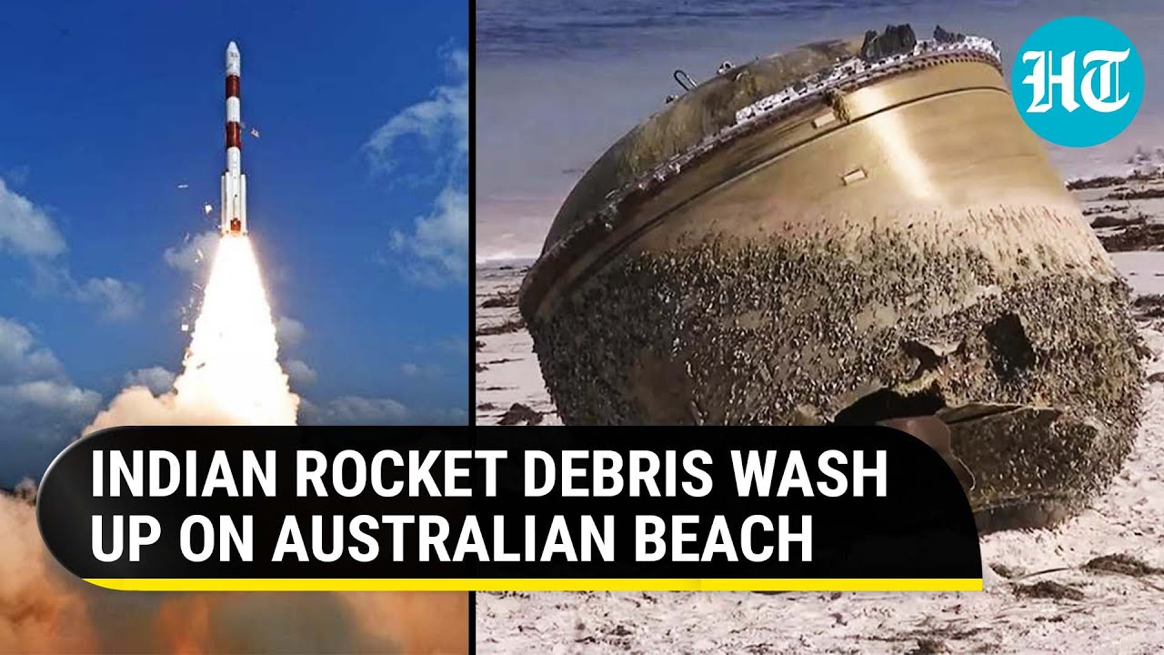 ISRO Rocket Part Lands On Australian Beach; Space Agency Confirms ...