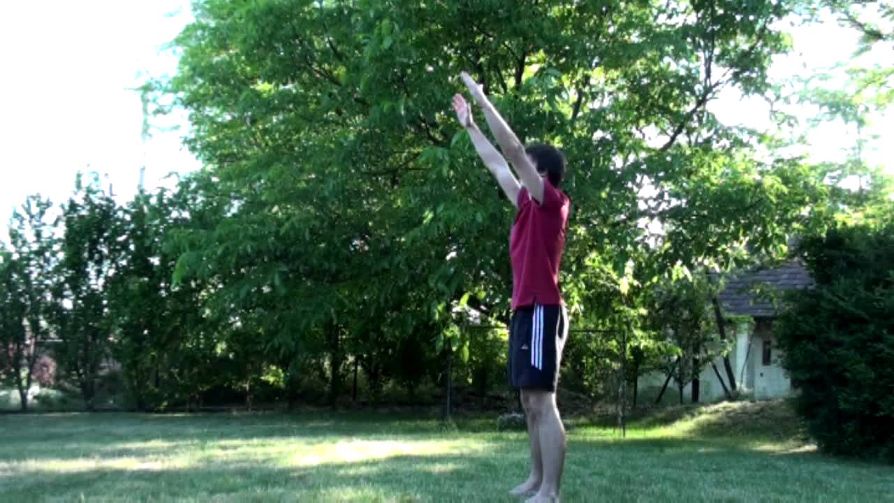 Standing Double back on grass FIRST EVER in the world - YouTube