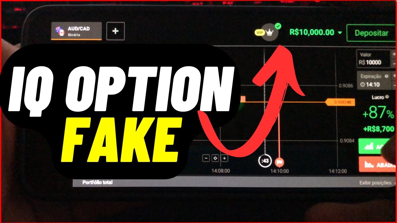 IQ OPTION FAKE - SALDO FAKE IQ OPTION - CONTA FAKE IQ OPTION - YouTube