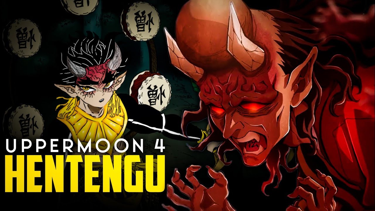Hentengu - Uppermoon 4 Backstory Explained | Demon Slayer s3 - YouTube