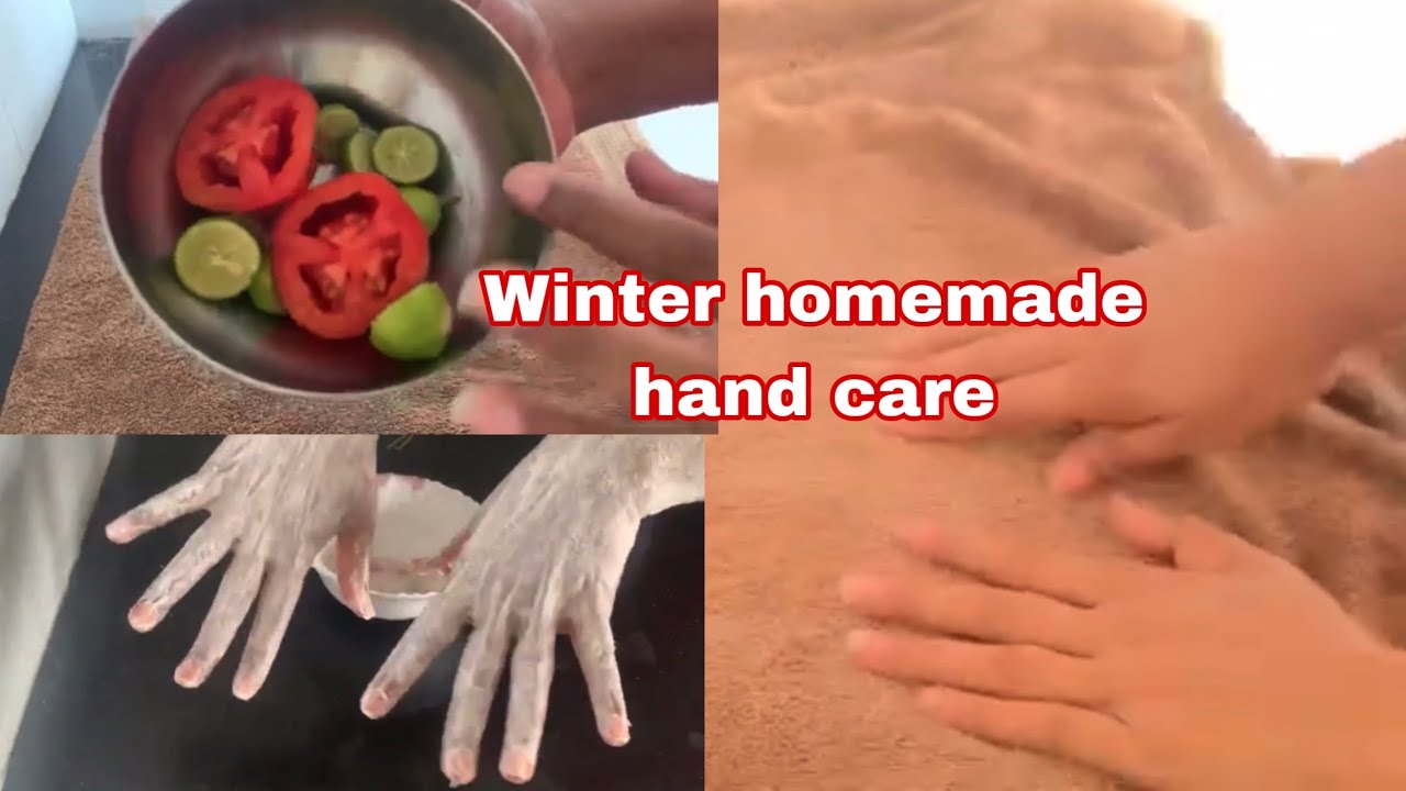 Winter homemade hand care 2023 - YouTube