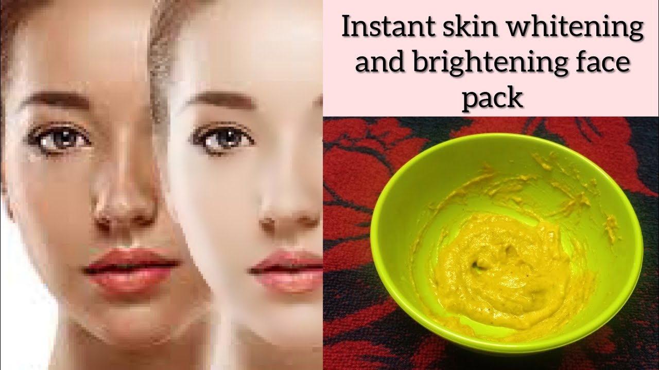 Skin whitening and brightening face pack/Tamarind pack for face - YouTube