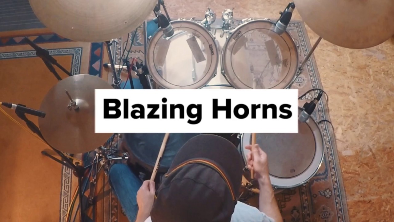 BLAZING HORNS by Joan Reggae Drummer - YouTube