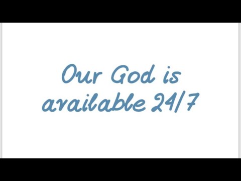 God always Available to you - YouTube
