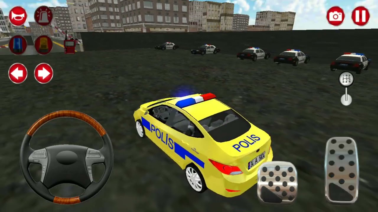 Türk Polis ve Araba Oyunu - Real Police Car Games - Polis arabası oyunu ...