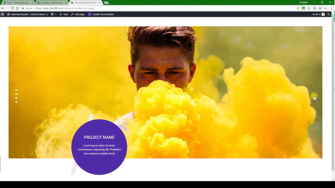 How to Modify - 3d Circle Slider - Divi Sliders - YouTube