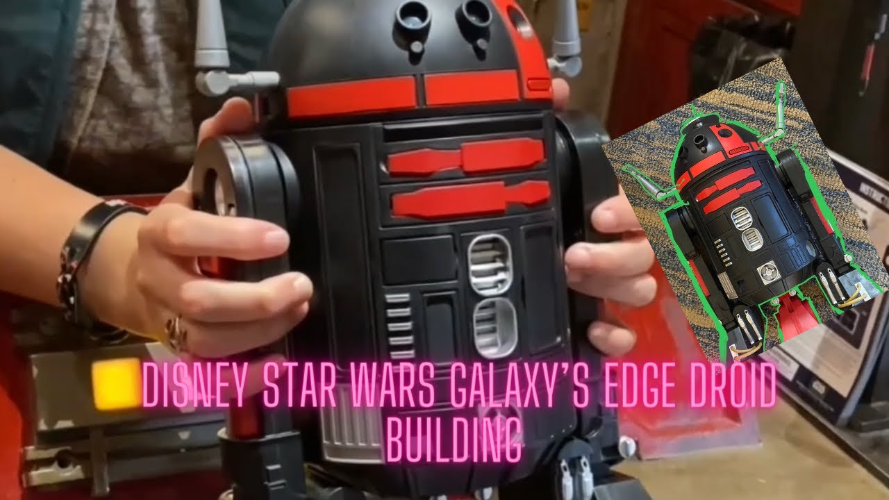 Disney Star Wars Galaxy’s Edge Droid Building - YouTube