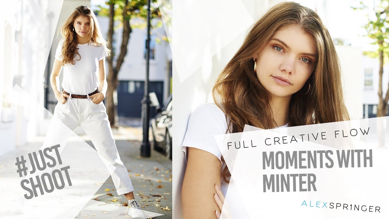 #FotoFriday with Model Natasha Minter #BTS - YouTube