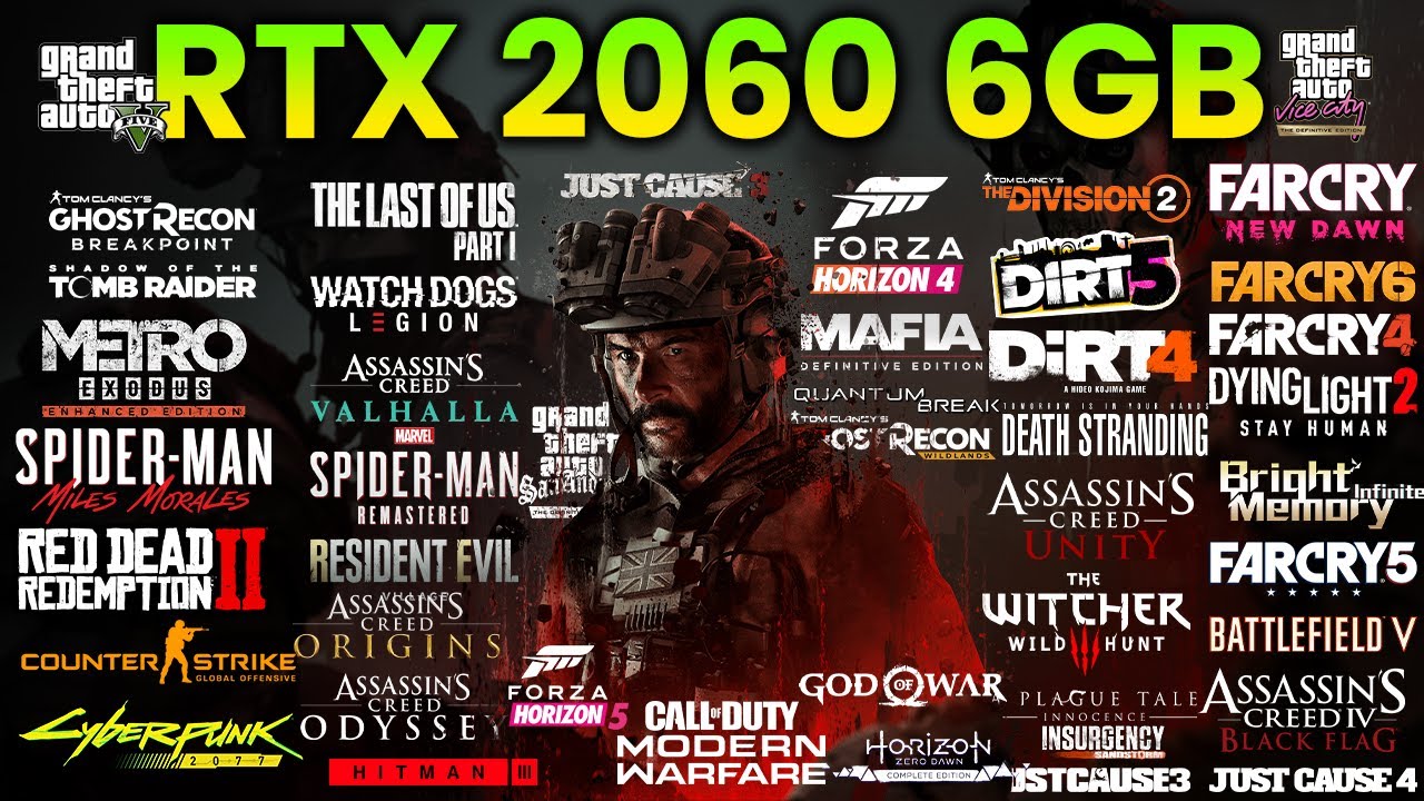 RTX 2060 6GB - 35 Best Graphics Games in 2023 - YouTube