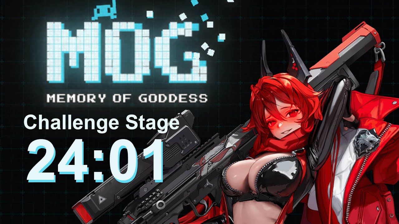 Challenge Stage [24:01 IGT] - NIKKE Minigame : MOG (Memory Of Goddess) - YouTube