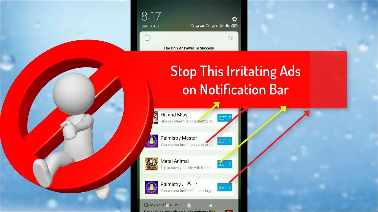How to block Ads on Notification Bar - YouTube
