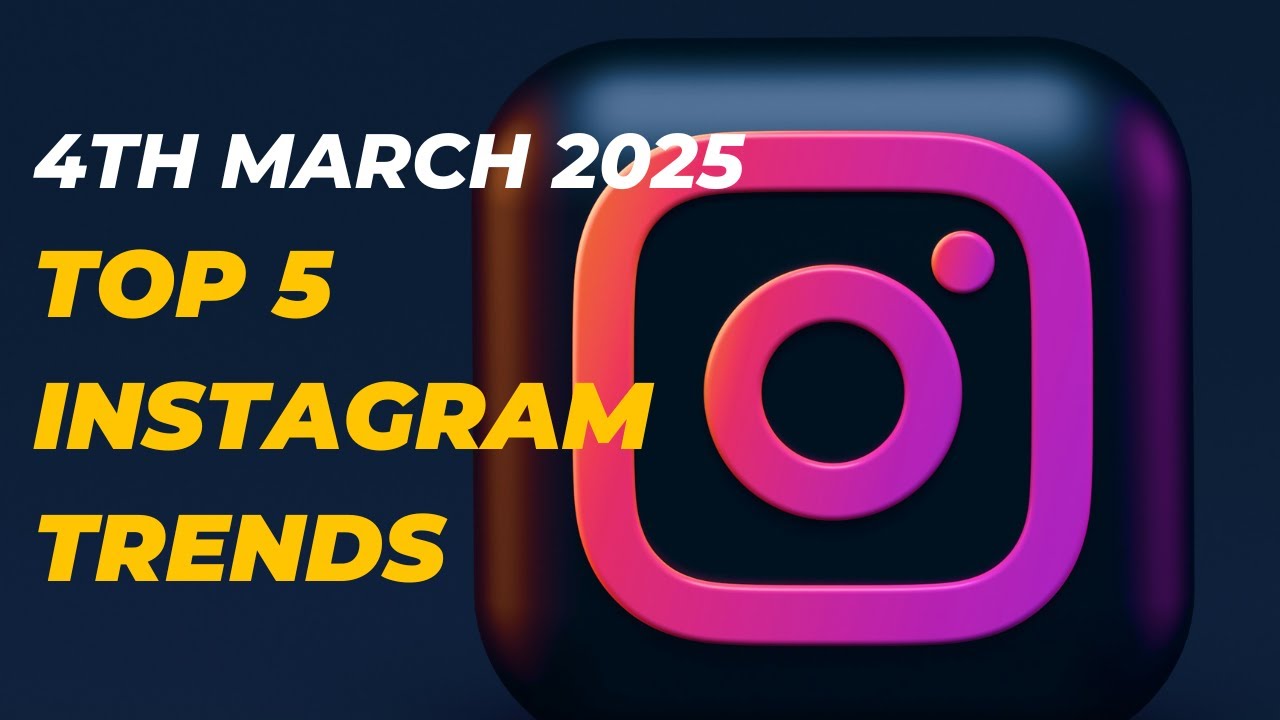 "Top 5 Instagram Trends You Need to Know Today! 🔥📲" - YouTube