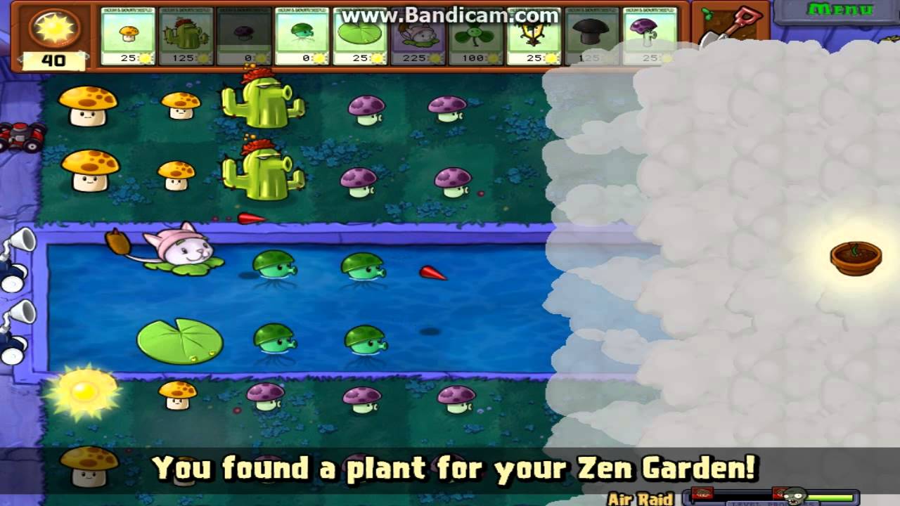 Plants Vs. Zombies: Limbo Page (Hidden Mini-Games): Air Raid - YouTube