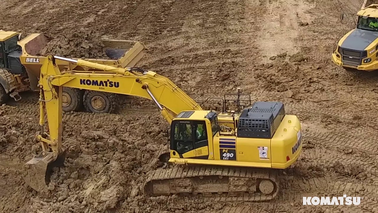 Komatsu PC490LCi-11 intelligent Machine Control Excavator - R&T Ellis ...