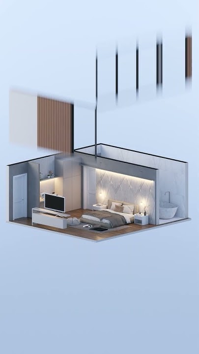 아이소 메트릭 단계별 애니메이션 건축cg Interiordesign 건축설계 Youtube