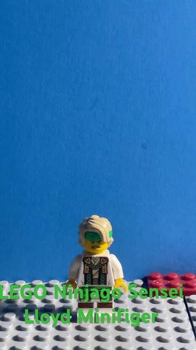 LEGO Ninjago Sensei Lloyd Minifiger #lego #legoninjago #legoninjagodragonsrising - YouTube