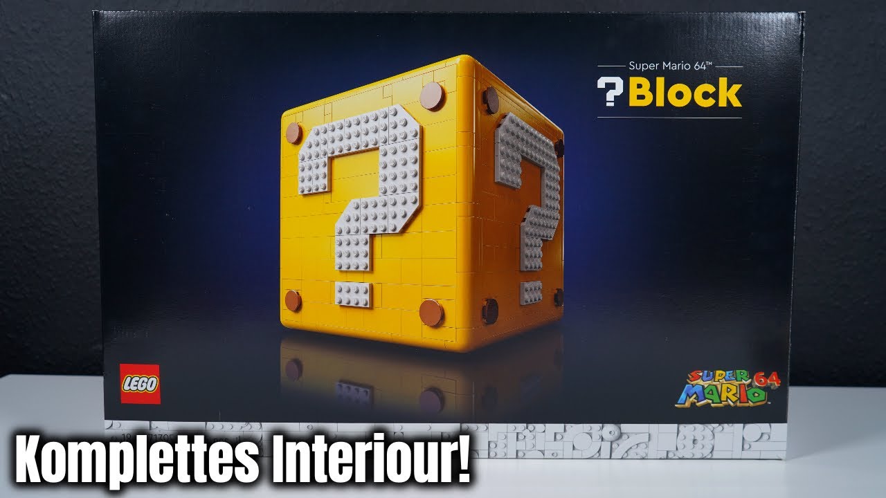 Neues LEGO 18+ Super Mario Set: lohnt es sich für 170€? | Super Mario ...