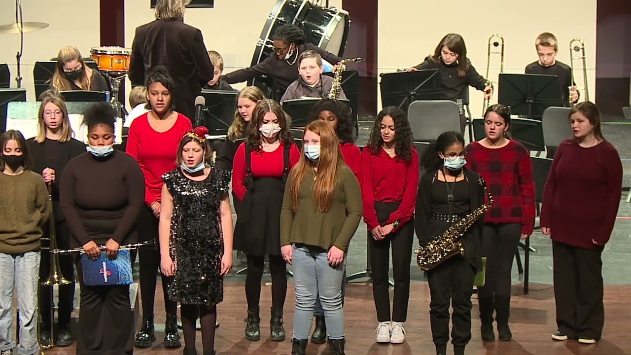 Northwood Middle School Band Holiday Concert - YouTube
