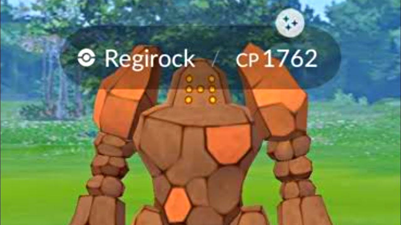 OMG!😯 Shiny Regirock RAID in Pokemon Go - YouTube