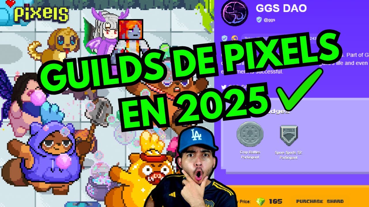GUILDS EN PIXELS 2025 ¿VALE LA PENA ESTAR EN UNA GUILD? - YouTube