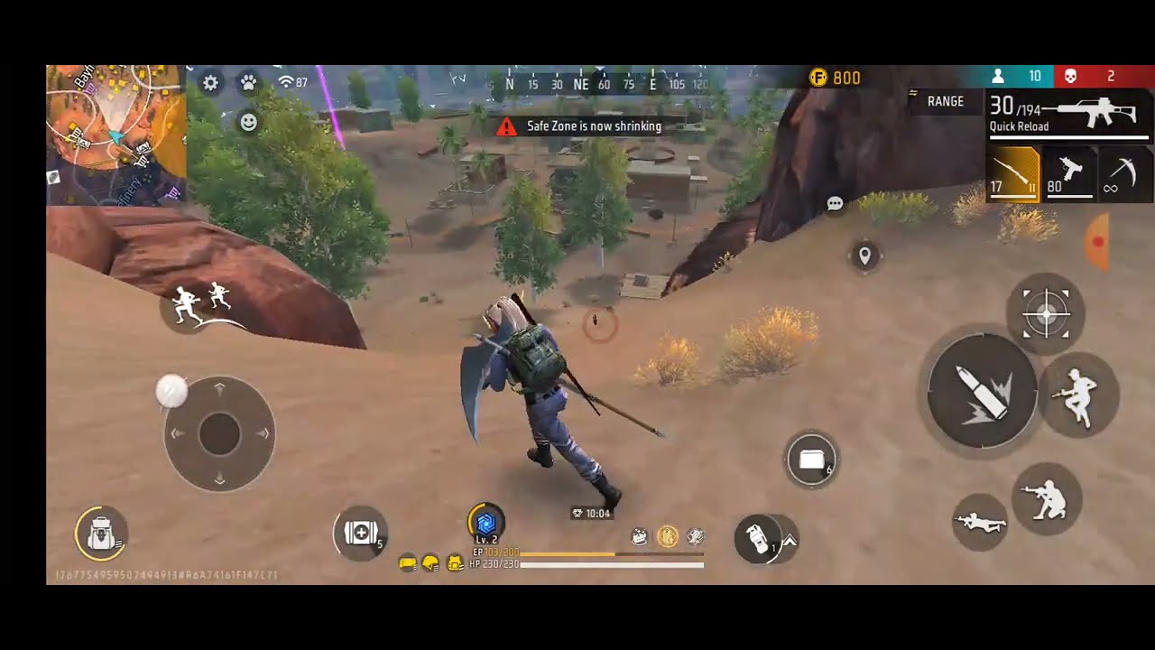 My first day in free fire🔥life 😂//my first video on YouTube ...