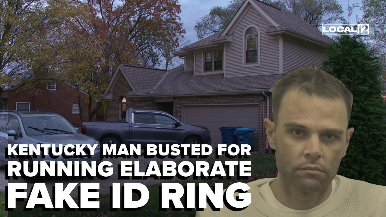 Kentucky man busted for running elaborate fake ID ring - YouTube