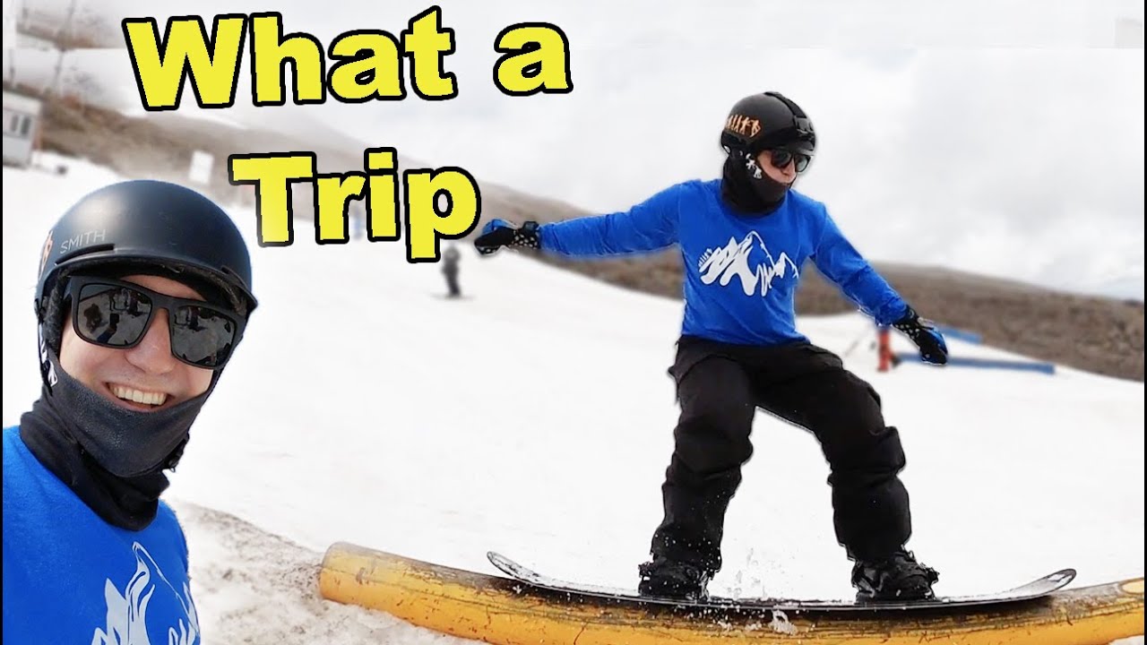 Snowboarding in Oregon was a Dream - YouTube