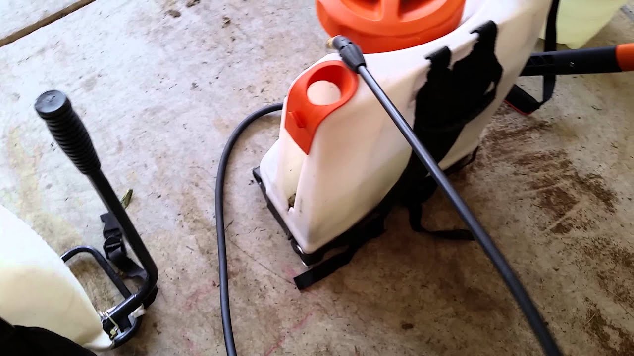 Stihl and Echo back pack sprayers. - YouTube