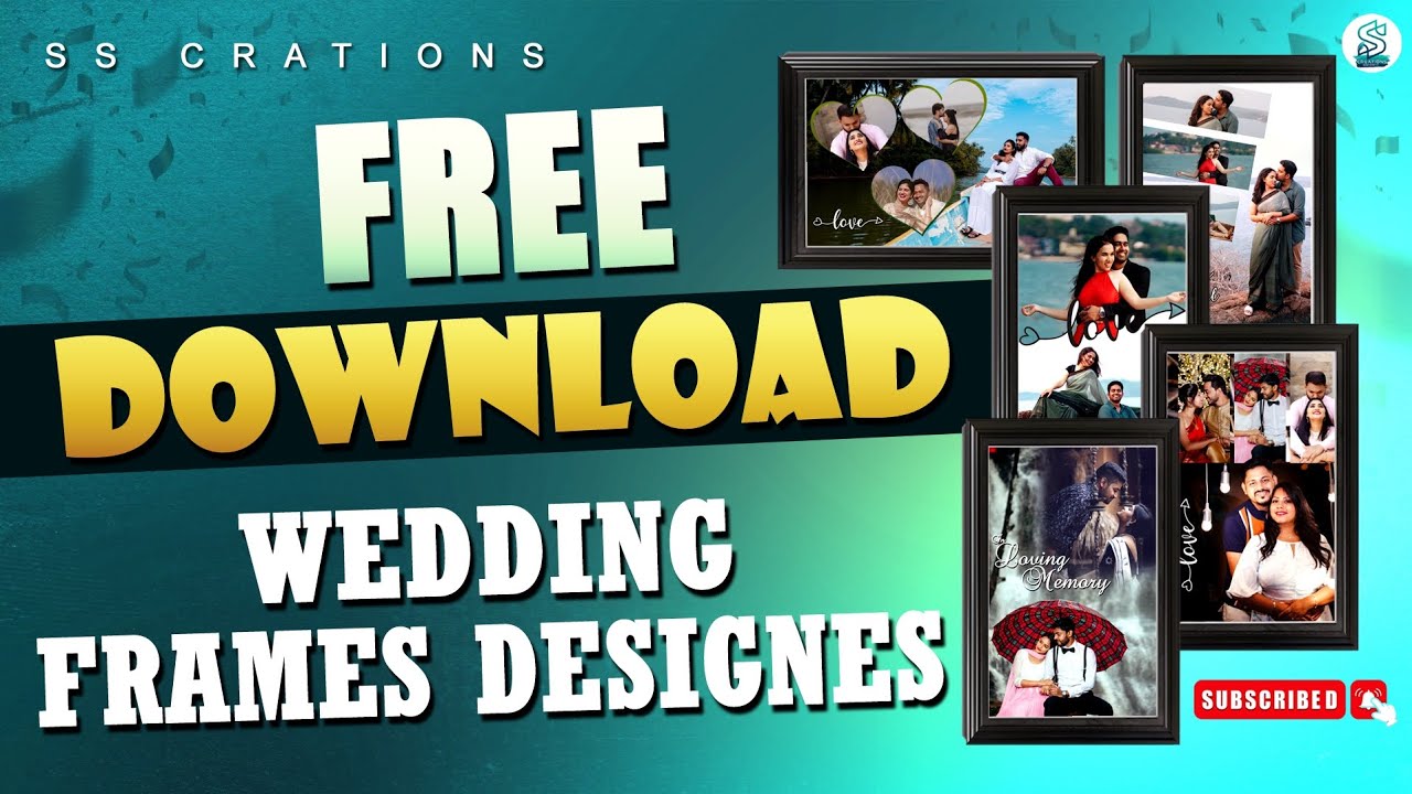 Wedding Frames Designs FREE download s - YouTube