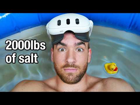 I Built a Float Tank to Escape Reality