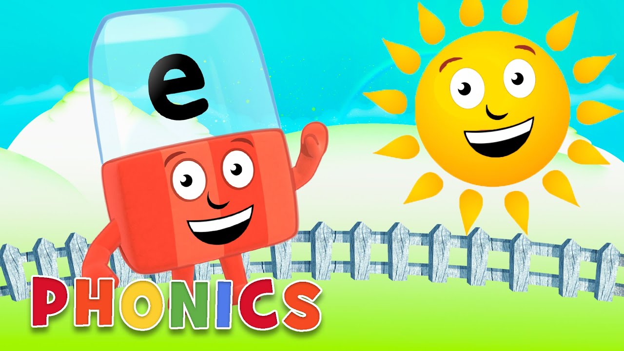 Alphablocks - E for Summer! 🌻 | Phonics | Learn to Read | Summer Magic ...