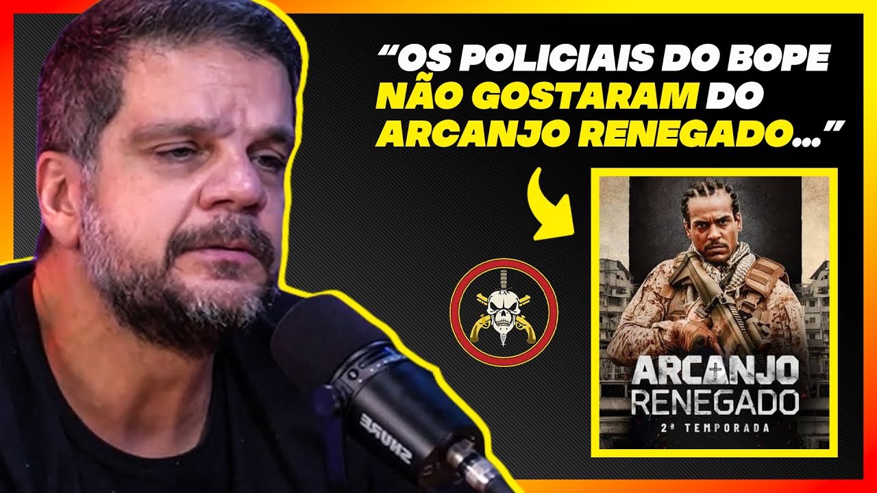RODRIGO PIMENTEL FALA SOBRE A SÉRIE DA TV GLOBO QUE IRRITOU POLÍCIAIS ...