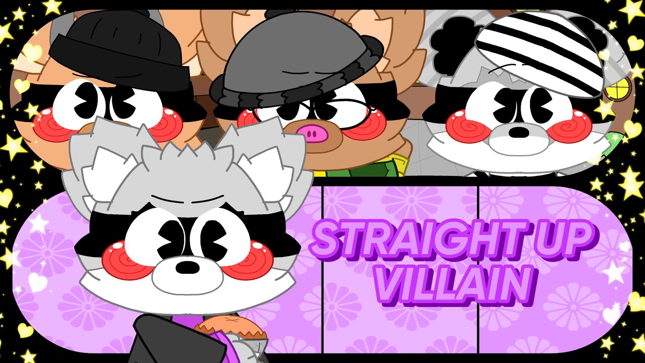 Straight Up Villain / Meme Animation I Piggy Roblox ( Heist Gang ) Loop ...