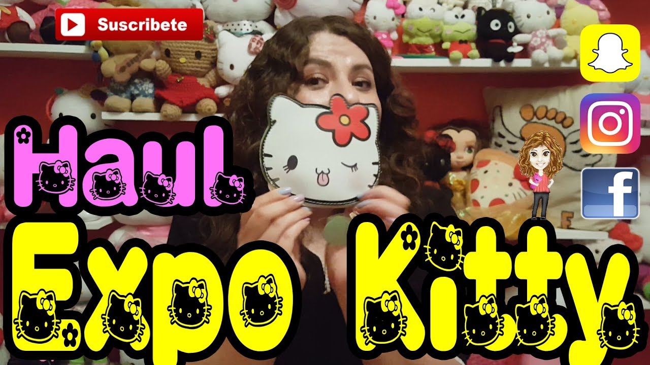 Haul de Hello Kitty y Sanrio en KITTY EXPO - CDMX - YouTube