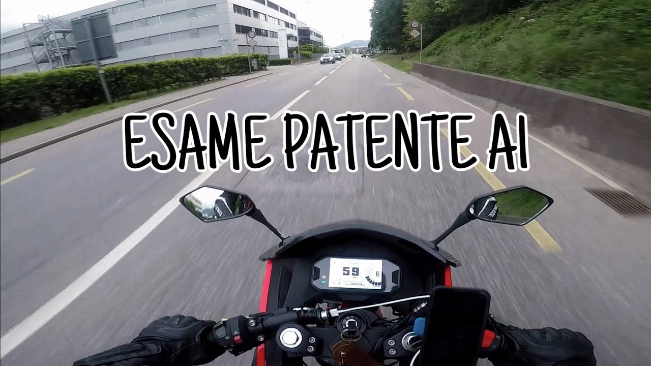 Motovlog #3 - Esame della patente A1 (CH) - YouTube