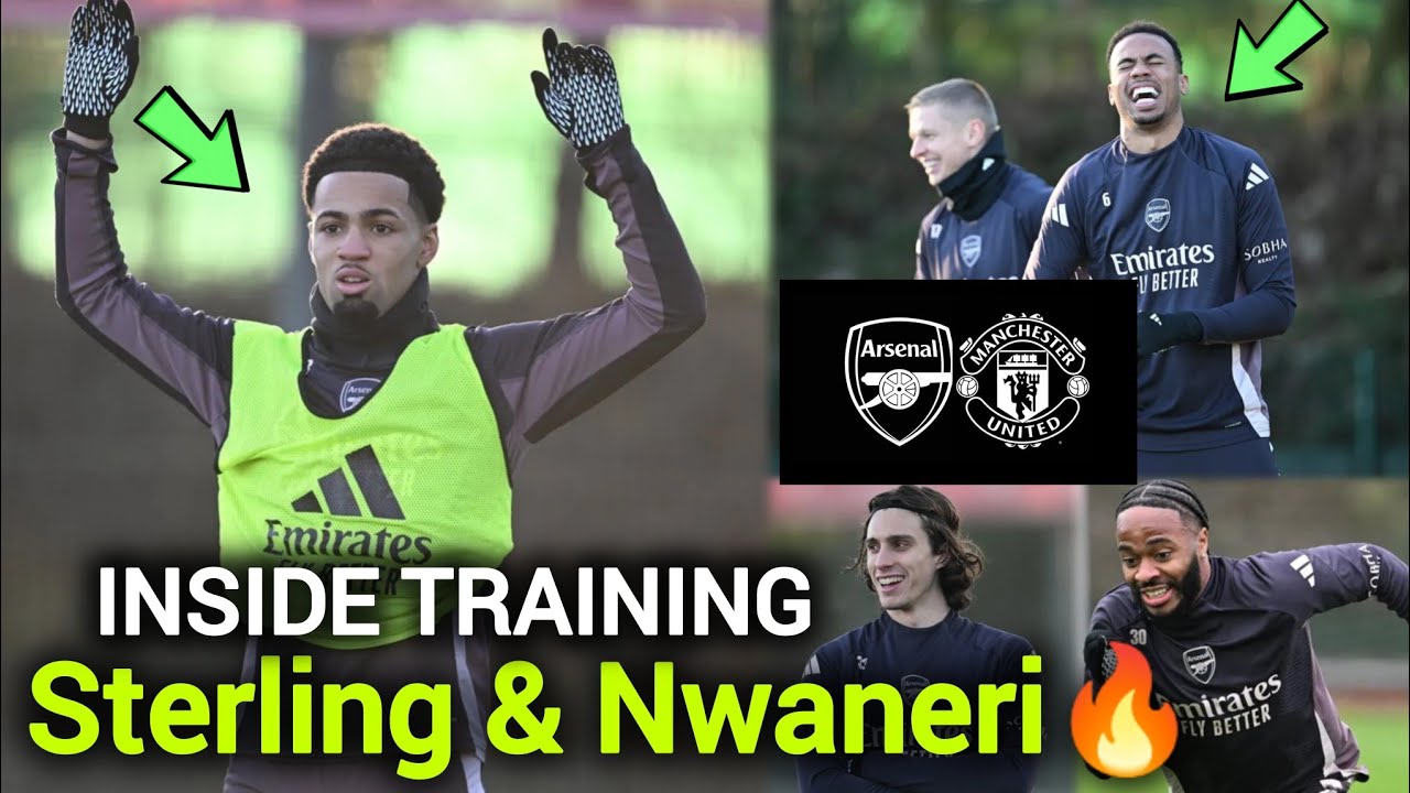 INSIDE TRAINING: Arsenal Back to Work, Focus Shifts to FA Cup Clash ...